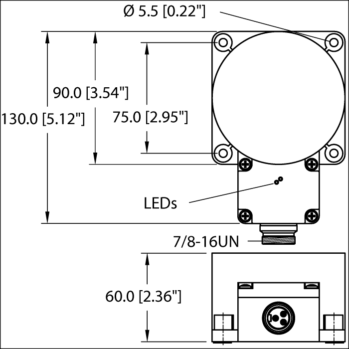 Inductive Sensor - With Extended Switching Distance