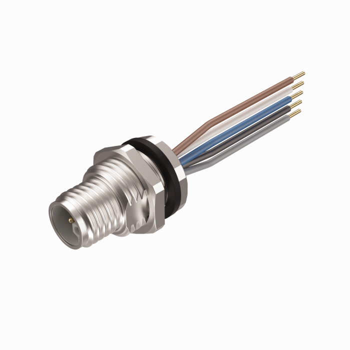 M12 Power Receptacle - Rear Mount