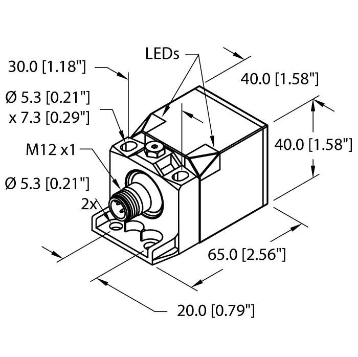 Inductive Sensor - With Extended Switching Distance