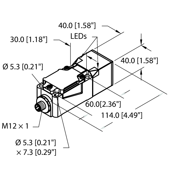 Inductive Sensor - With Extended Switching Distance