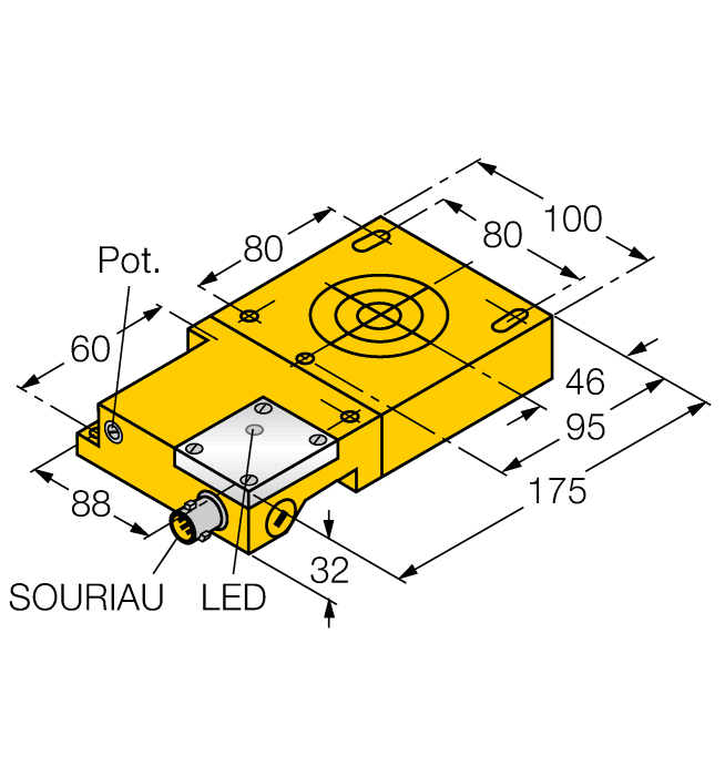 Inductive Sensor - Rectangular Sensor