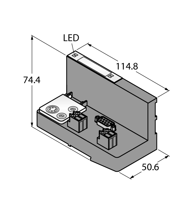 Gateway for the BL20 I/O System - Interface for PROFIBUS-DP