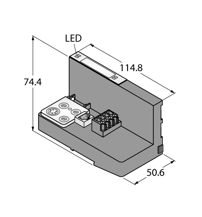 Gateway for the BL20 I/O System - Interface for EtherNet/IP