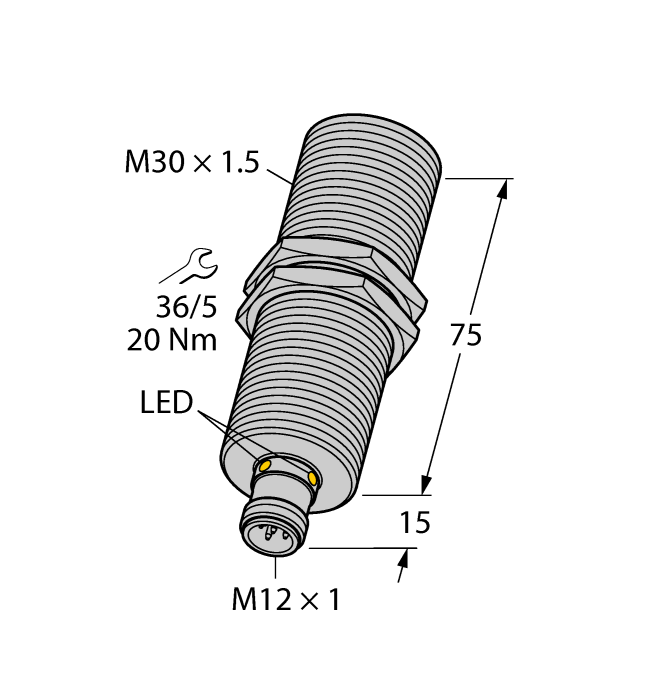 Ultrasonic Sensor - Diffuse Mode Sensor