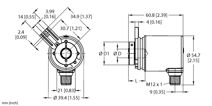 Absolute Rotary Encoder - Multiturn