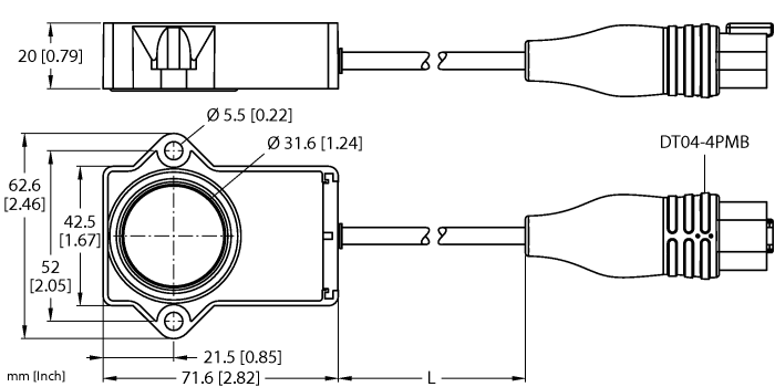 Miniature encoder - With J1939 Output