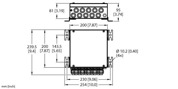 IP66 Junction Box, 8-Channel - FOUNDATION Fieldbus and PROFIBUS-PA