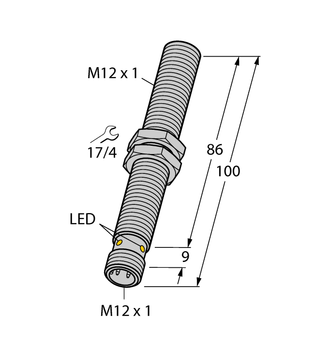 Inductive Sensor - With Extended Switching Distance