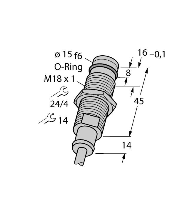 Inductive Sensor - For High Pressures