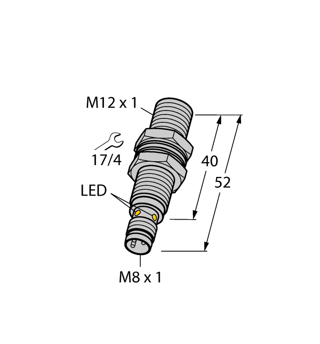 Inductive Sensor - With Extended Switching Distance