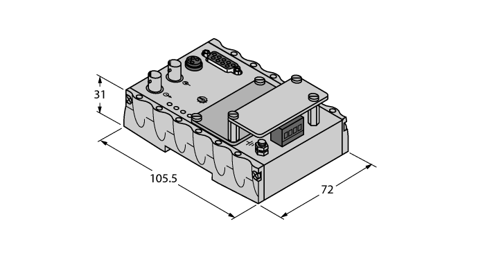 excom I/O System - PROFIBUS-DP fiber-optic coupler for zone 1