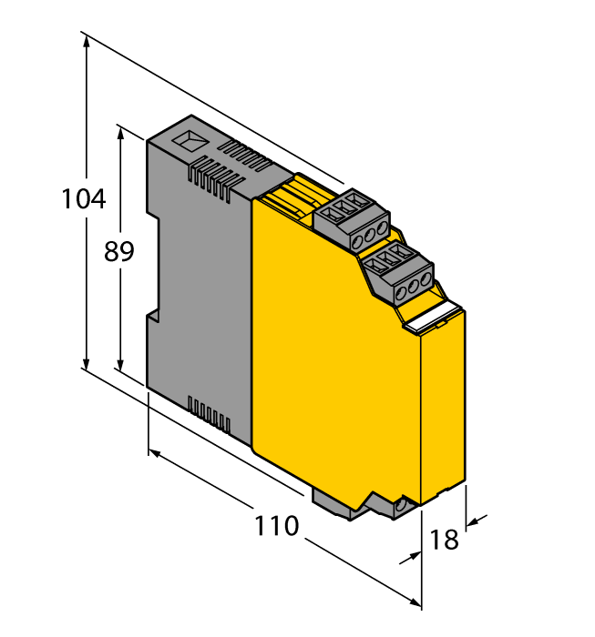 Isolating switching amplifier - 2-channel