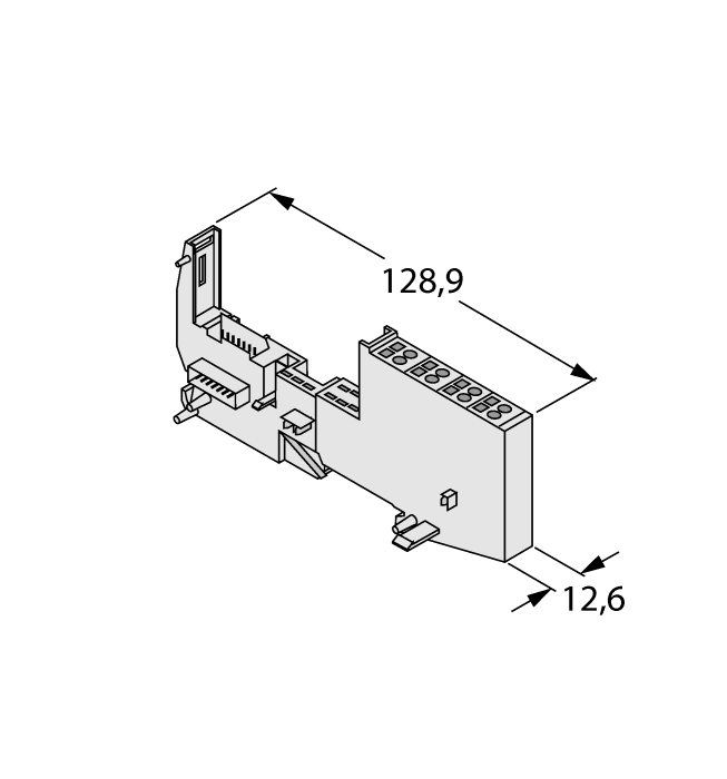 BL20 base module - Screw connection