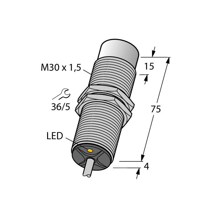 Inductive Sensor - With Extended Switching Distance