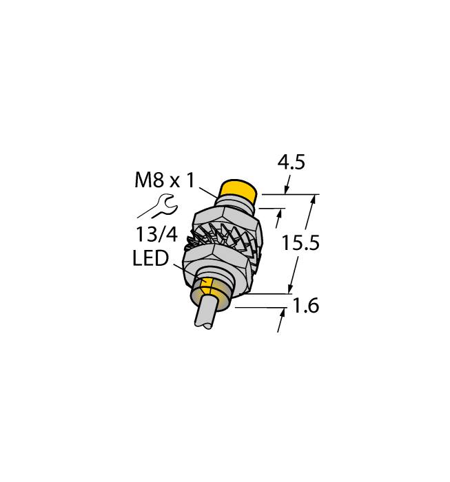 Inductive Sensor - With Increased Switching Distance