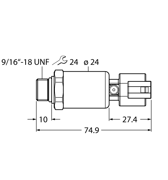 Pressure Transmitter - Ratiometric Output (3-Wire)