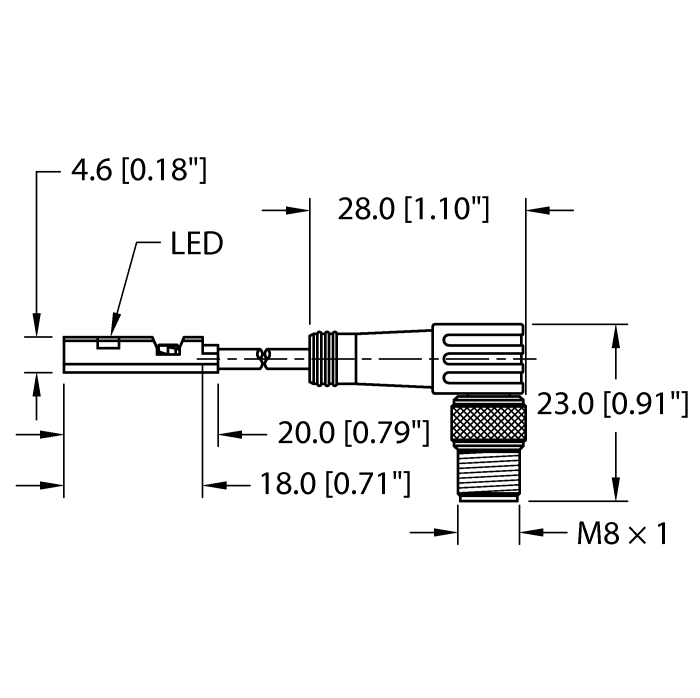 Magnetic Field Sensor - For Pneumatic Cylinders