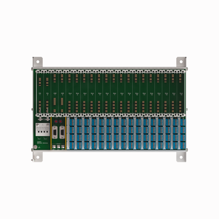 excom I/O System - Module Rack for 16 Modules, Zone 2