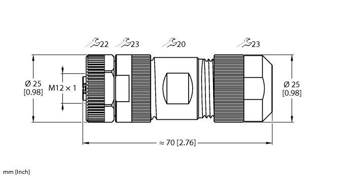 Power Field Wireable - M12 Power