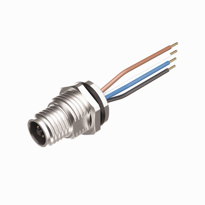M12 Power Receptacle - Rear Mount