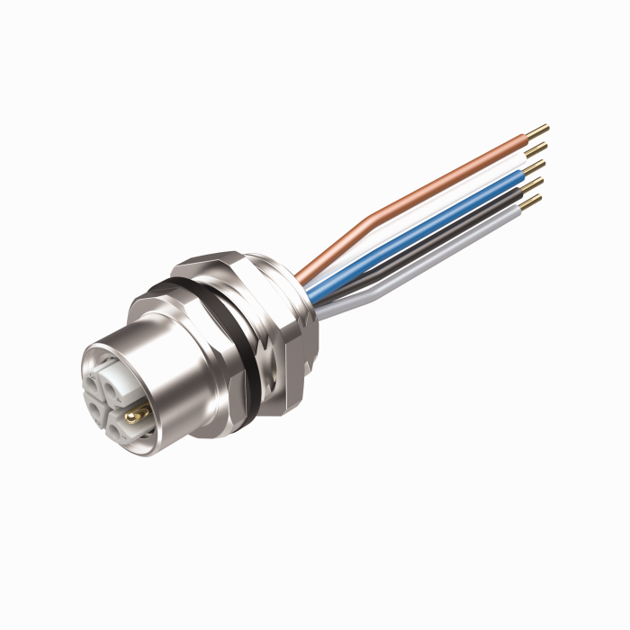 M12 Power Receptacle - Front Mount