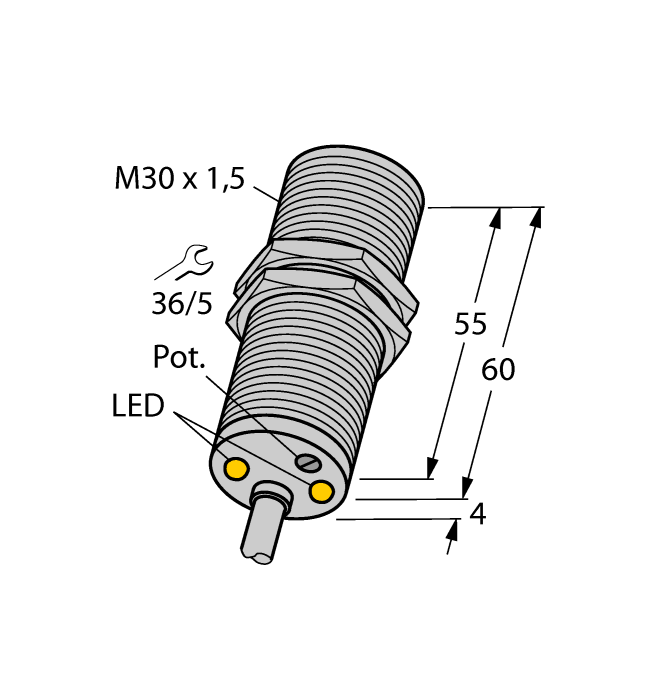 Inductive Sensor - Rotation speed monitor