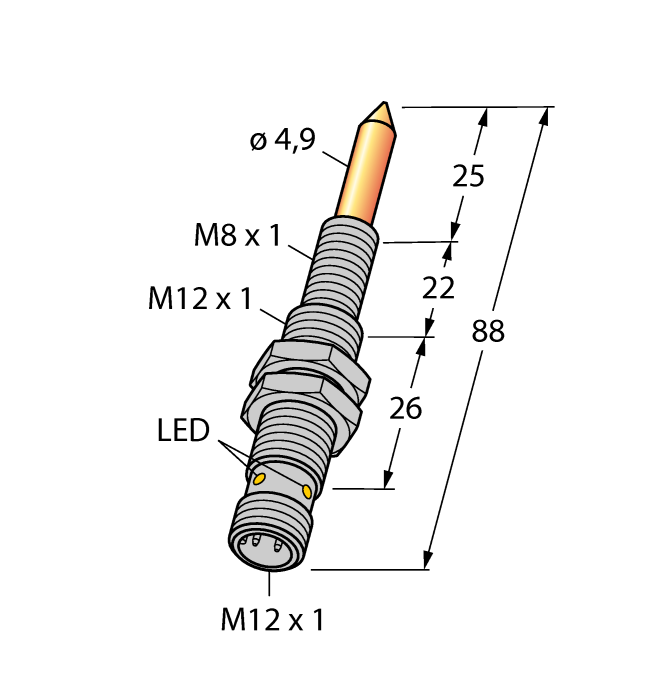 Magnetic Field Sensor - For Detection of M6 Weld Nuts