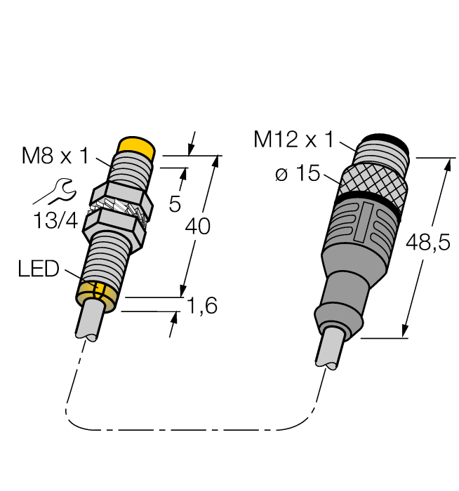 Inductive Sensor - With Extended Switching Distance