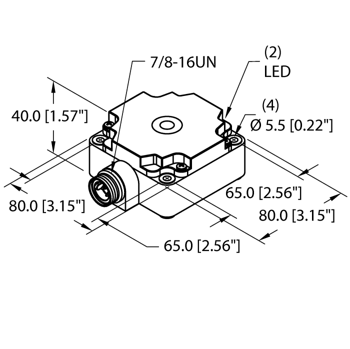 Inductive Sensor - With Increased Switching Distance