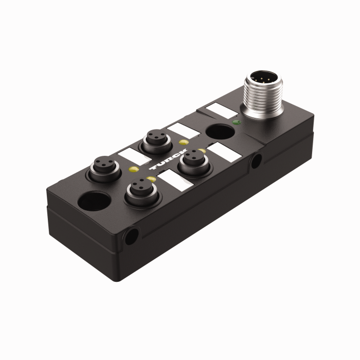 Passive Actuator/Sensor Junction Box, 4 Ports - Ø 8 mm, I/O Port with ...