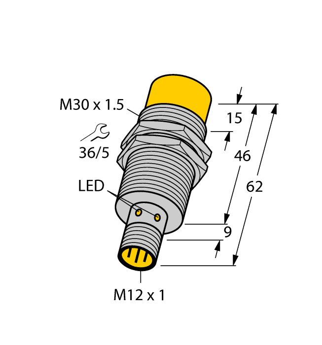 Inductive Sensor - With Extended Switching Distance