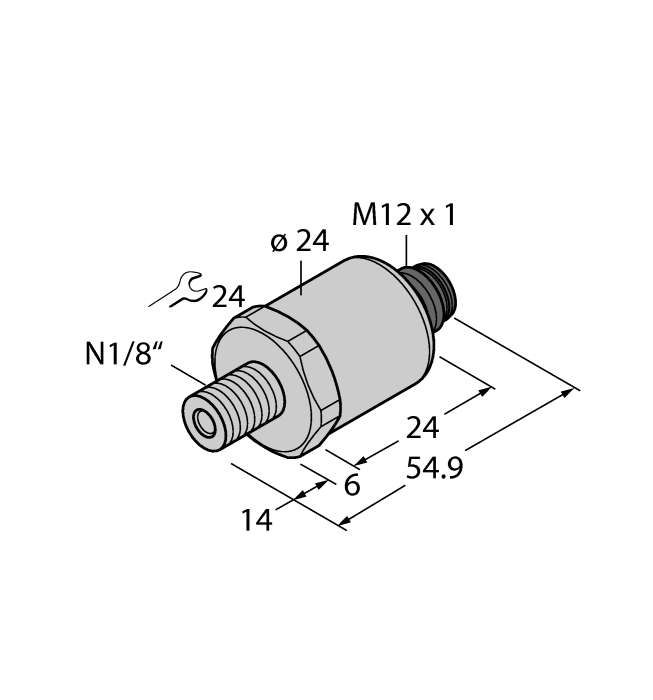Pressure Transmitter - Ratiometric Output (3-Wire)
