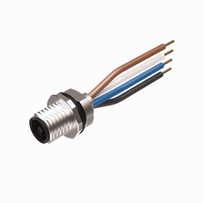 M12 Power Receptacle - Front Mount