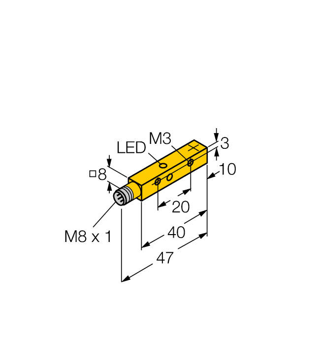 Inductive Sensor - With Extended Switching Distance