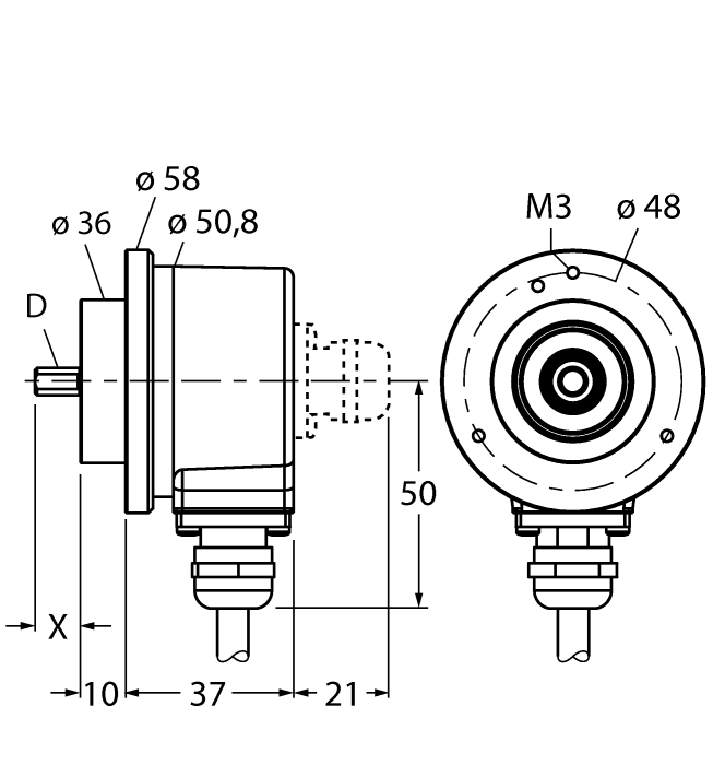 Incremental Shaft Encoder