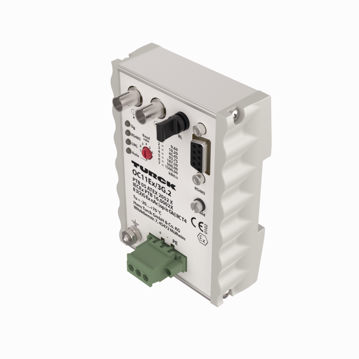 excom I/O System - PROFIBUS-DP – Fiber-Optic Coupler for Zone 2