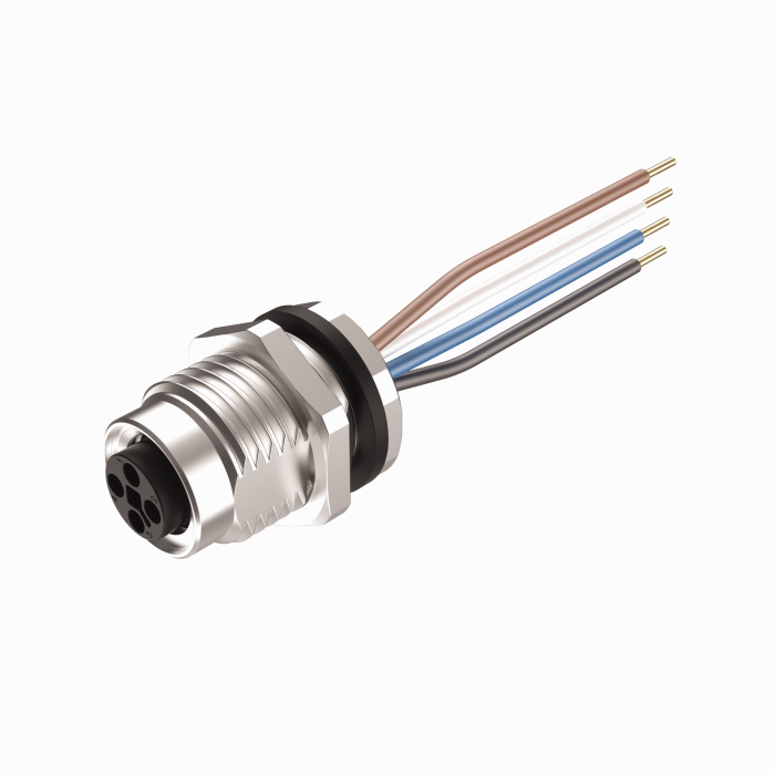 M12 Power Receptacle - Rear Mount