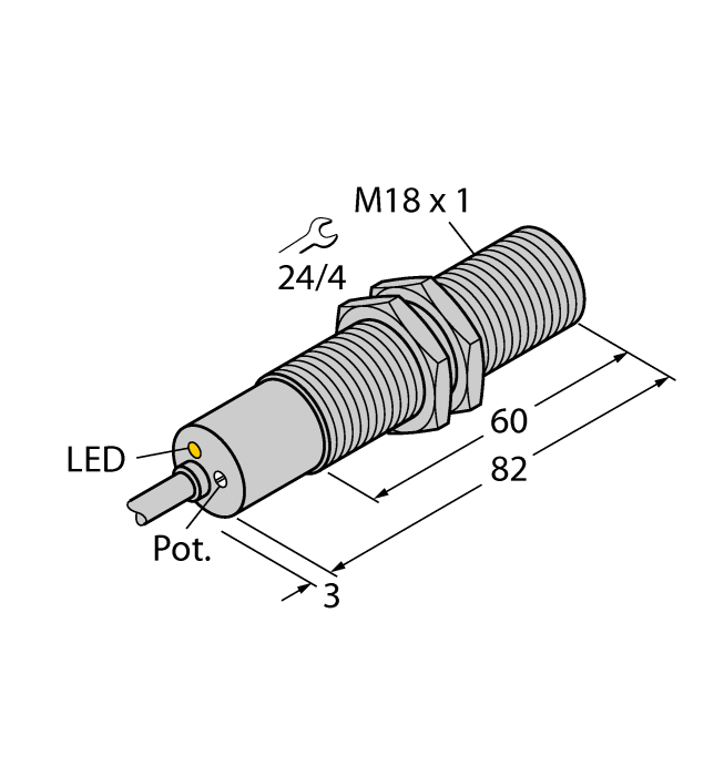 Flow Monitoring - Immersion Sensor with Integrated Processor