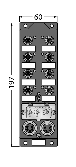 I/O Module for DeviceNet