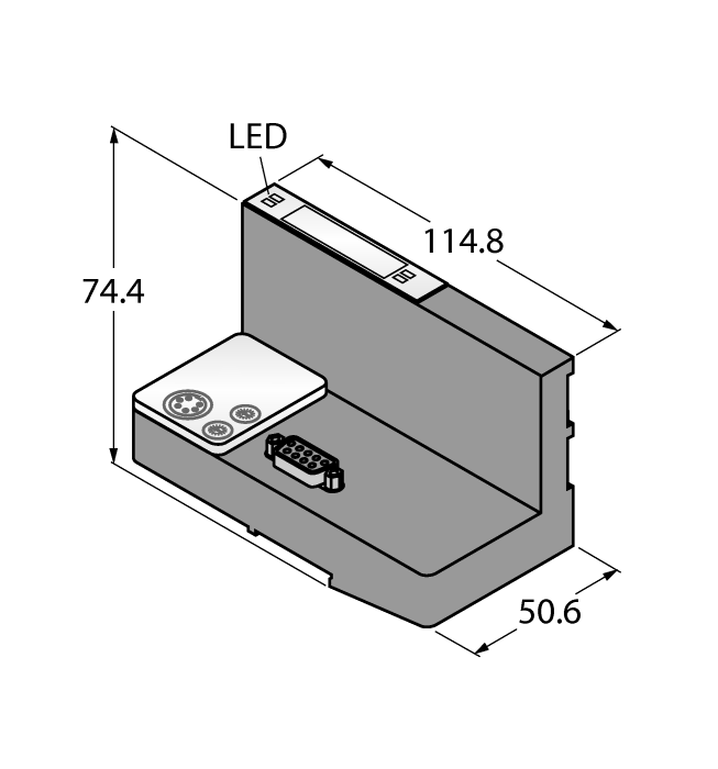Gateway for the BL20 I/O System - Interface for PROFIBUS-DP, Without ...