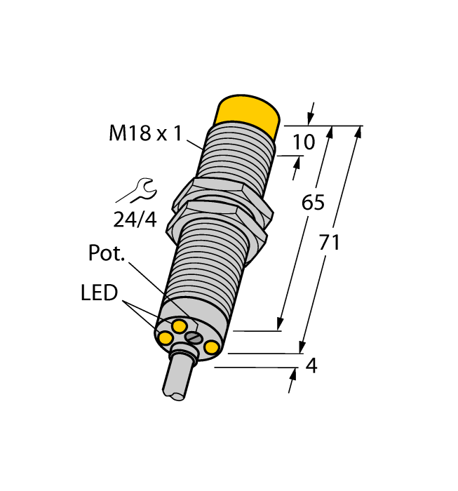 Inductive Sensor - Rotation speed monitor