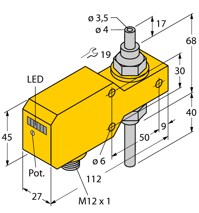 Flow Monitoring - Inline Sensor with Integrated Processor