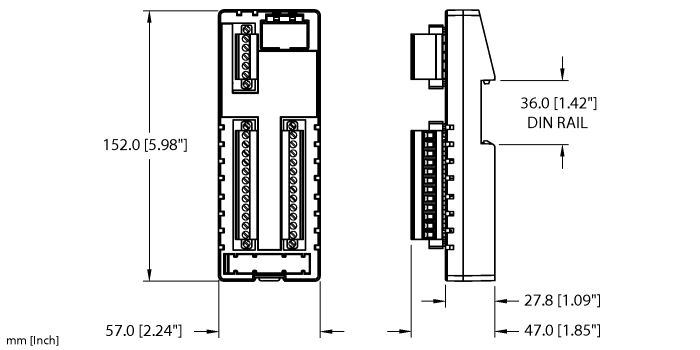 I/O Hub for connection of digital signals to IO-Link Master - 16 ...