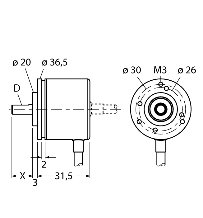 Incremental Shaft Encoder