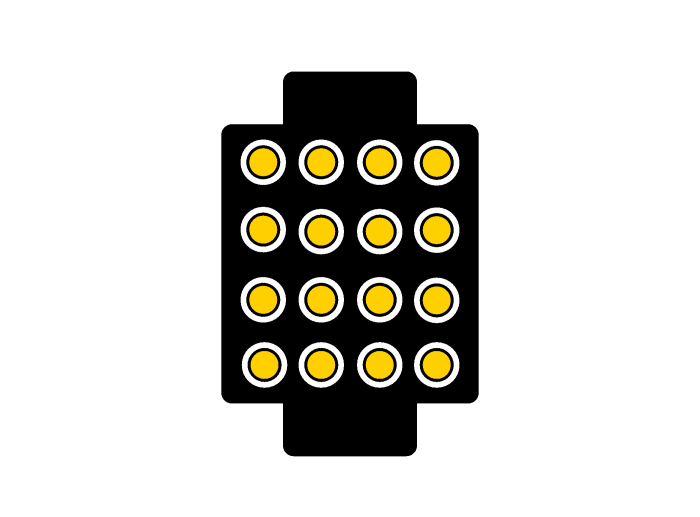Actuator and Sensor Junction Box - 16 Port