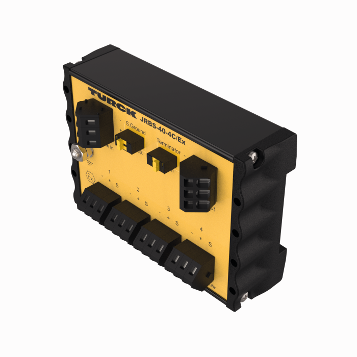 IP20 Junction Box, 4-Channel - FOUNDATION Fieldbus and PROFIBUS-PA