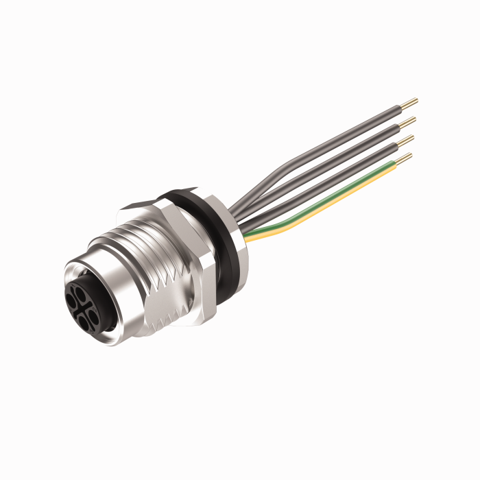 M12 Power Receptacle - Rear Mount