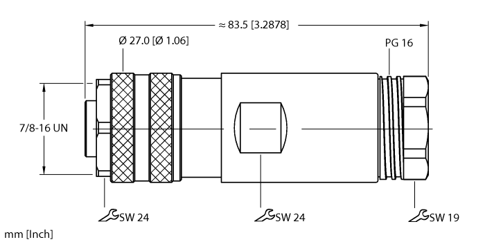 Actuator and Sensor Field Wireable - 7/8” Connection