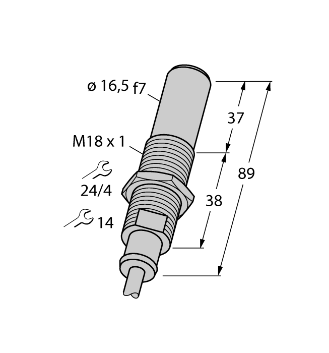 Inductive Sensor - For High Pressures and Extended Temperature Ranges