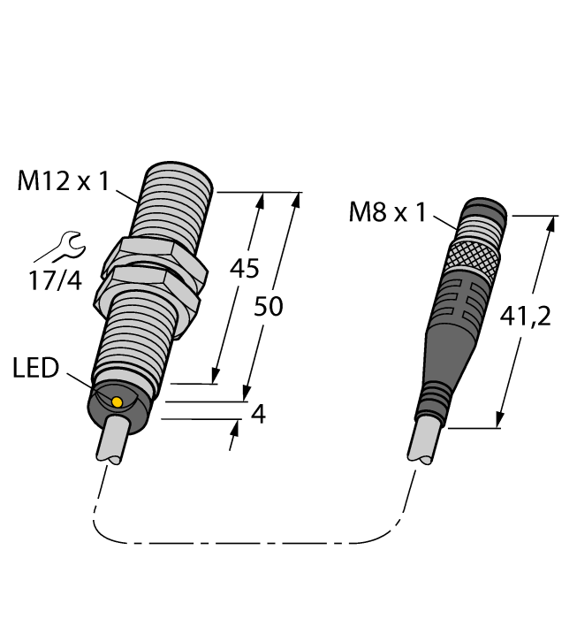 Inductive Sensor - With Extended Switching Distance